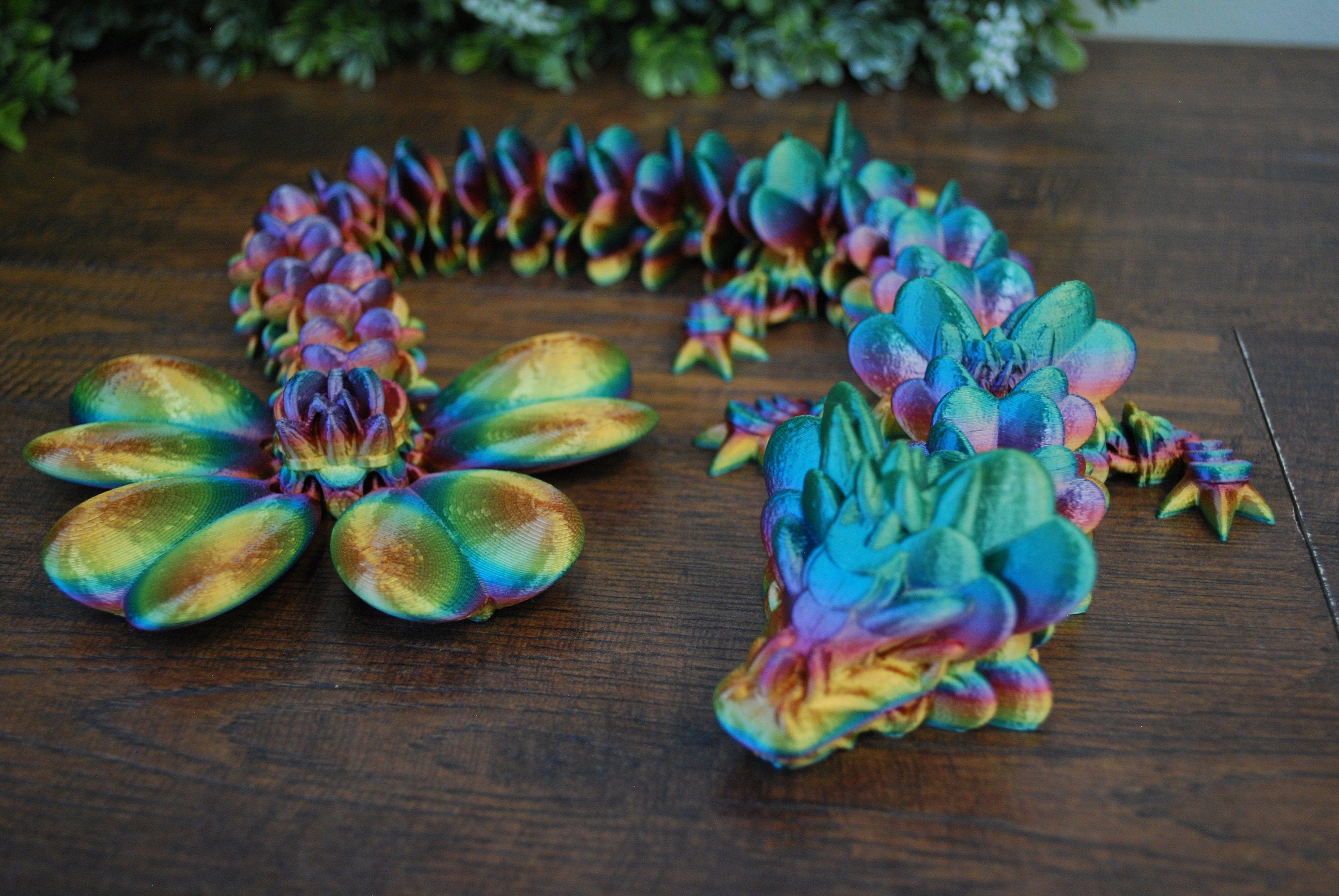 Lucky Clover Dragon - Design by Cinderwing3D (Authorized Reseller ...